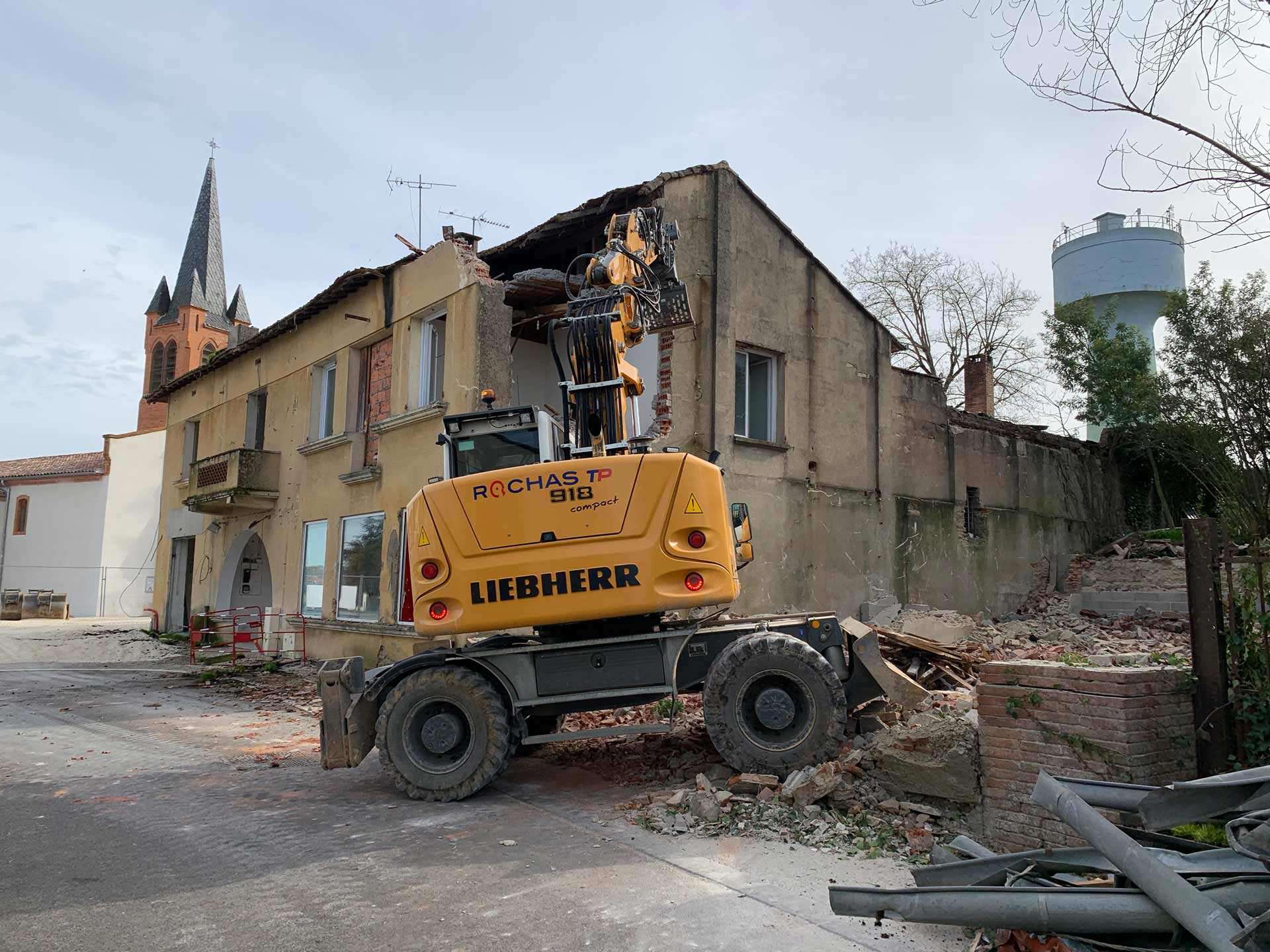 ROCHAS TP MONTAUBAN - Démolition bâtiment Montauban